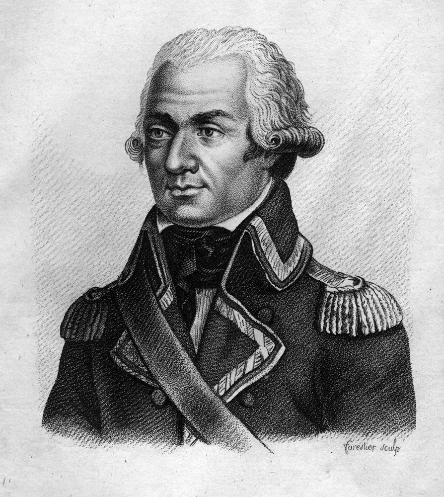 Porträt von Charles François du Périer genannt Dumouriez (1739-1823 ...