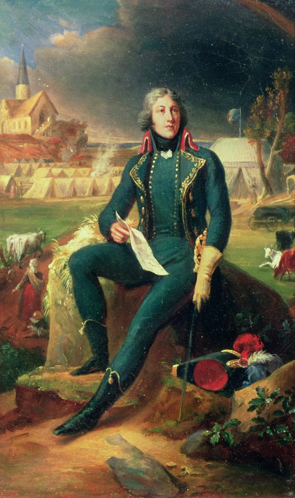 Porträt von General Louis-Lazare Hoche (1768-97)