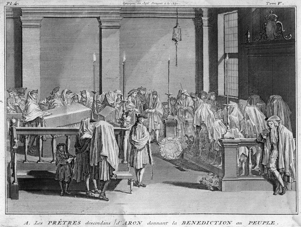 Hohepriester Israels, die zu den jüdischen Priesterfamilien gehören ...