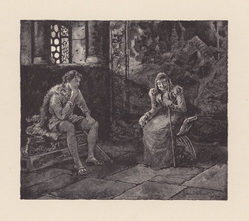 Illustration zu Die Nacht von St. Agnes von John Keats