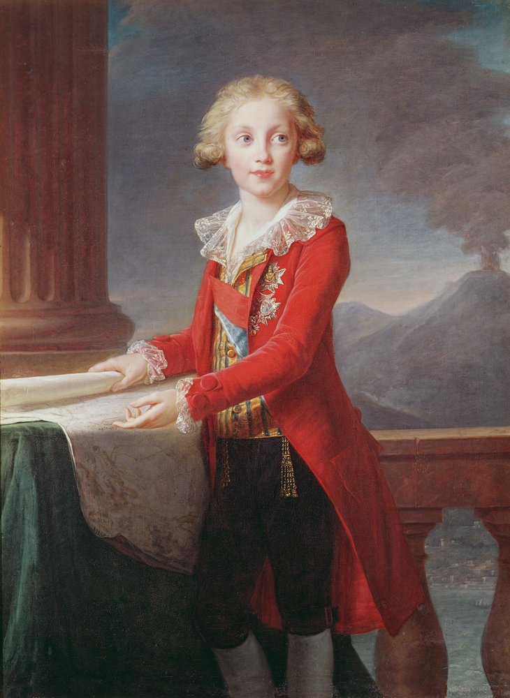 Porträt von Franz I. der Beiden Sizilien