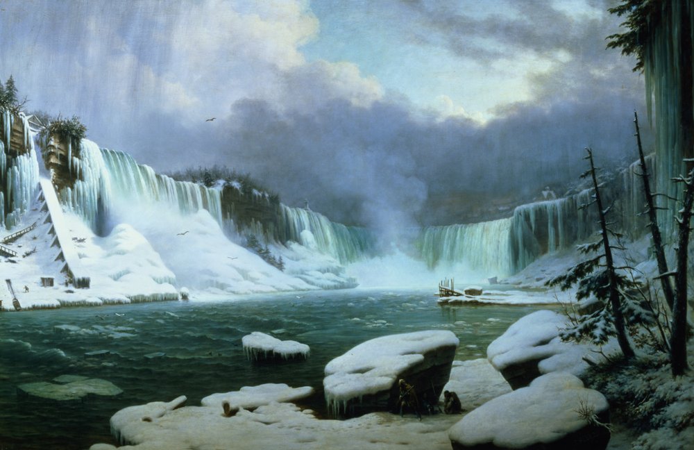 Niagarafälle von Hippolyte Victor Valentin Sebron