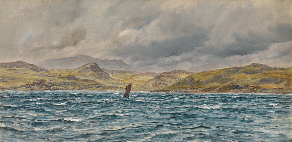 Loch Beag, Skye von John Brett: hochwertiger Kunstdruck