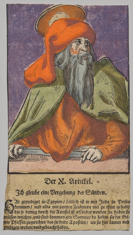 Simon aus Christus, die Apostel und Paulus