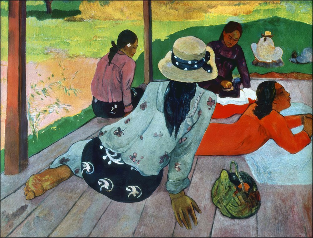 Tahiti: Siesta, Paul Gauguin (ca. 1893) von Paul Gauguin
