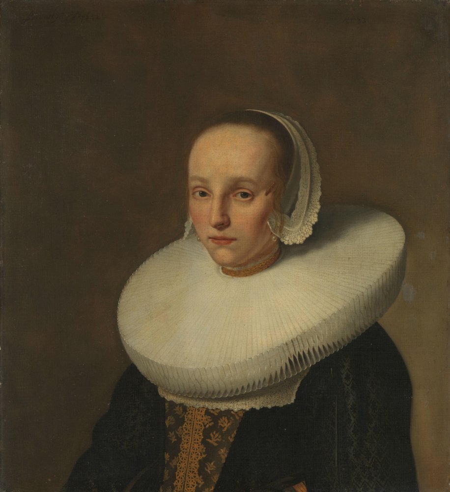 Porträt von Anna van der Does (1609-1650)