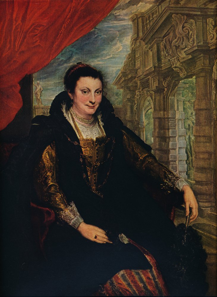 Isabella Brant, 1621 von Peter Paul Rubens: Kunstdruck
