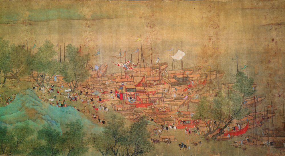 Kaiser Kang Shis Tour durch Kiang-Han im Jahr 1699, nach Chaio Ping ...