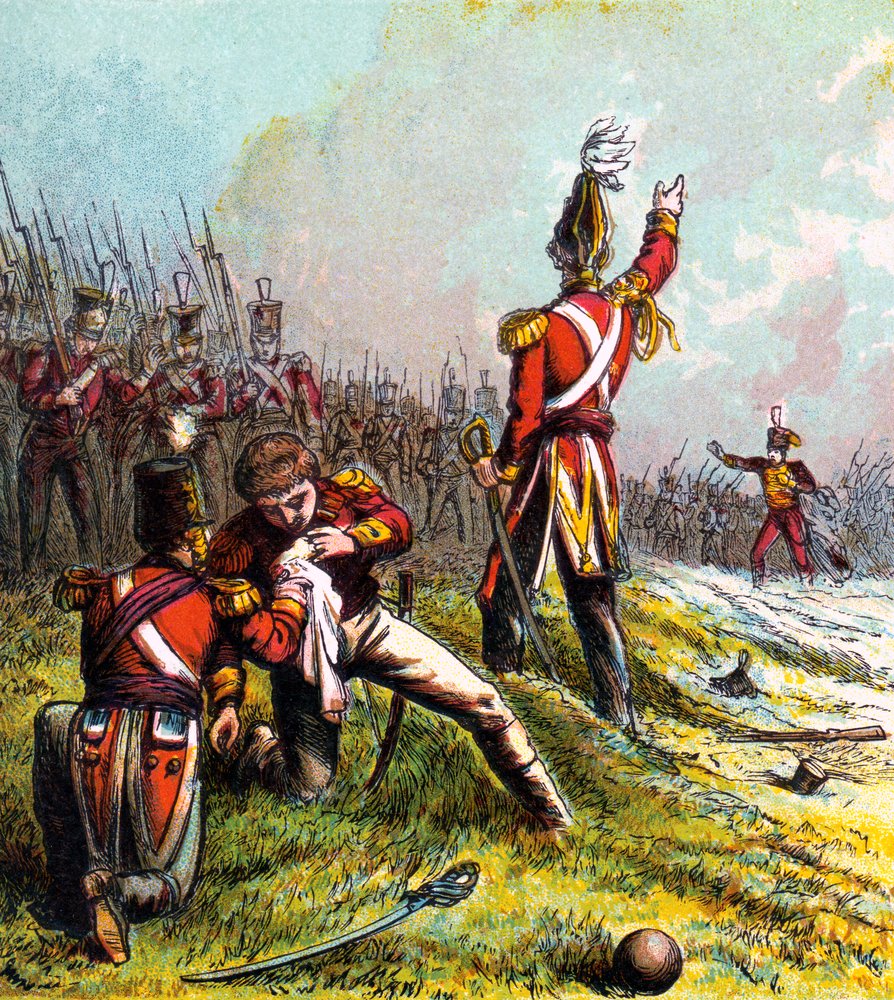 Tod von Sir John Moore, 1809, ca. 1850er von Unbekannt