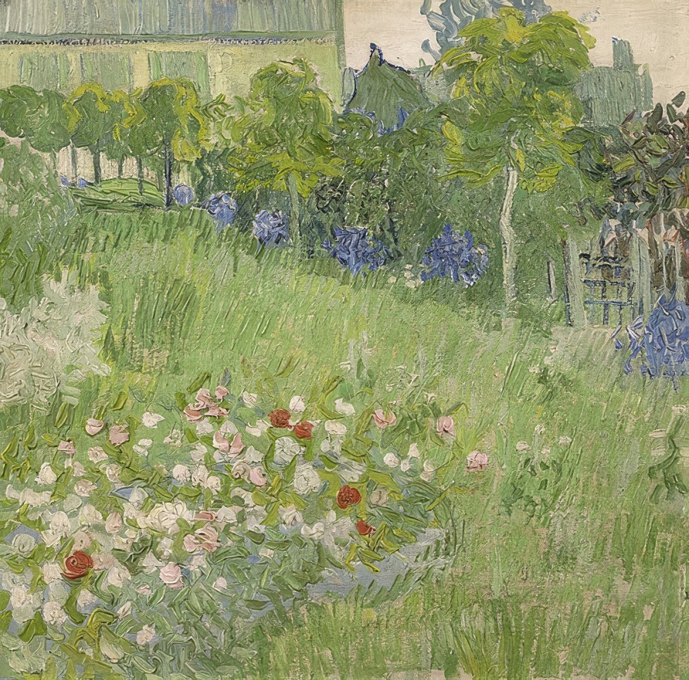 Der Garten Daubignys von Vincent van Gogh: Kunstdruck
