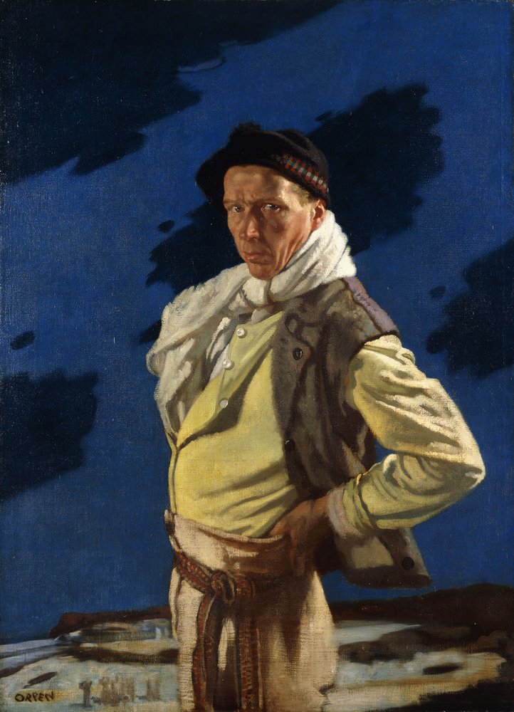 Der Mann von Aran von William Orpen: Kunstdruck kaufen