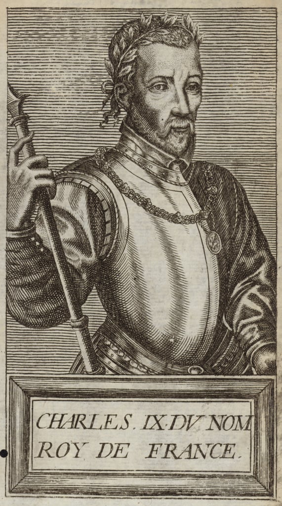 König Karl IX. Von Frankreich von Andre Thevet: Kunstdruck