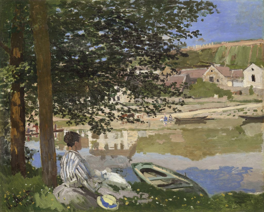 Am Ufer der Seine, Bennecourt, 1868 von Claude Monet