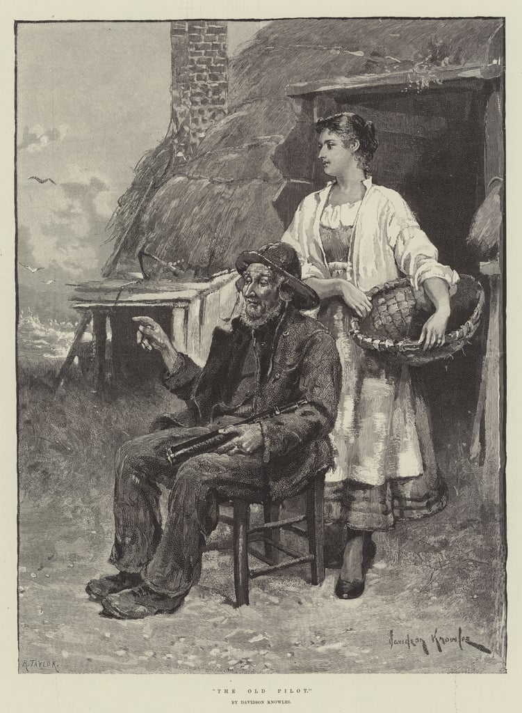 Der alte Pilot von Davidson Knowles: Kunstdruck kaufen