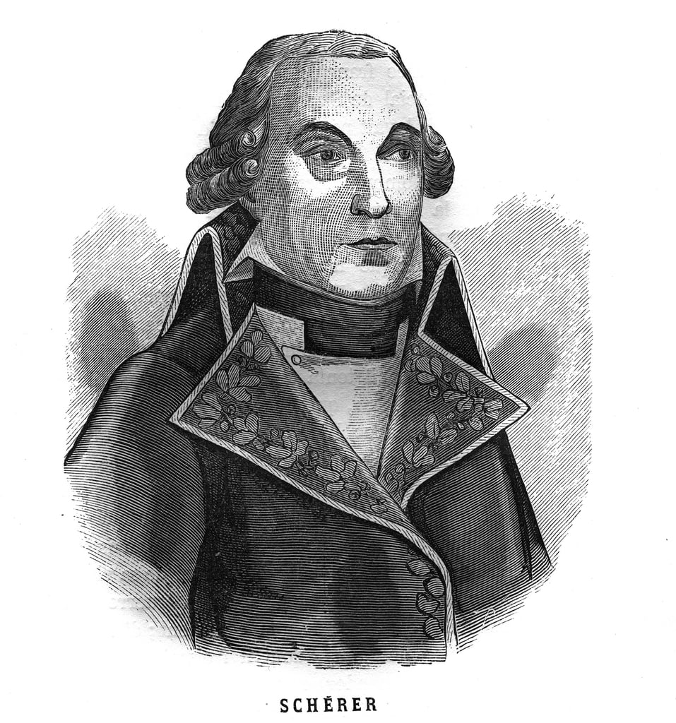 Porträt von Barthelemy Louis Joseph Scherer (1747-1804), Kriegsminister ...