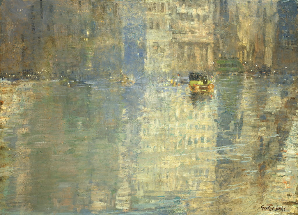 Madison Square von George Benjamin Luks: Kunstdruck kaufen