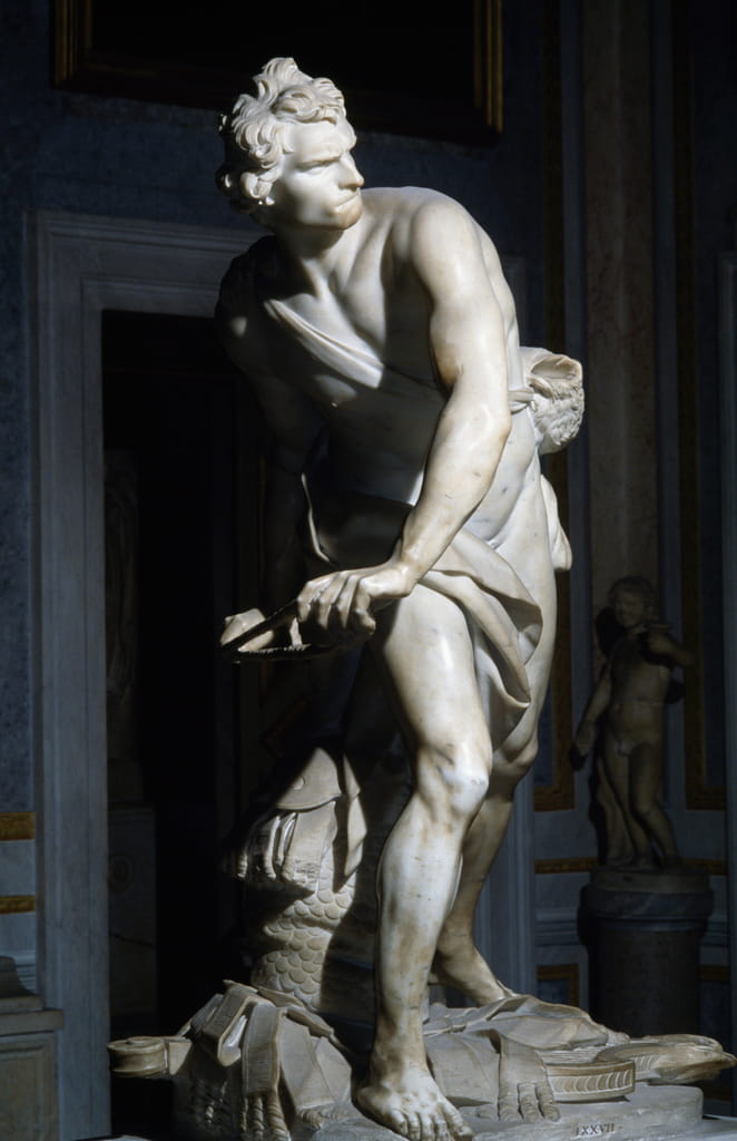 David von Gian Lorenzo Bernini: hochwertiger Kunstdruck