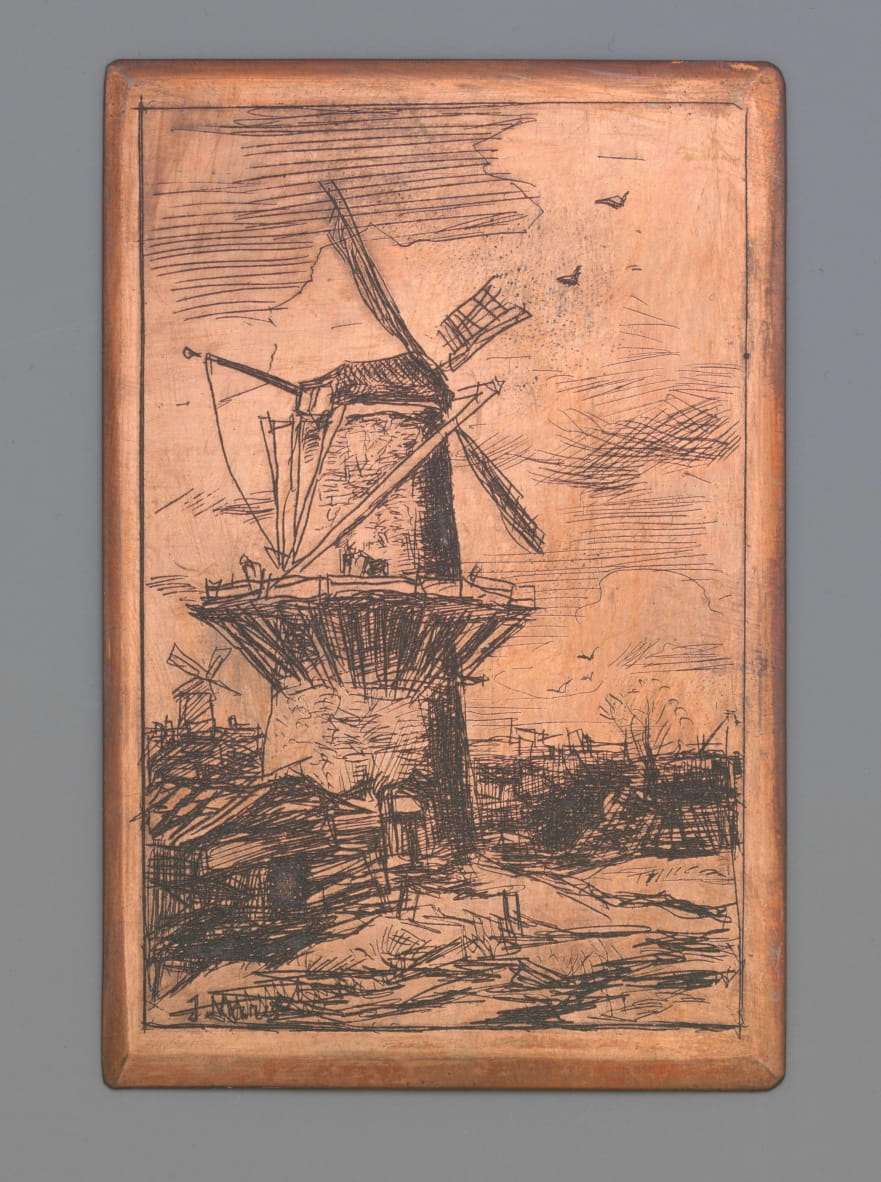 Molen von Jacob Maris: Hochwertigste Kunstreproduktion