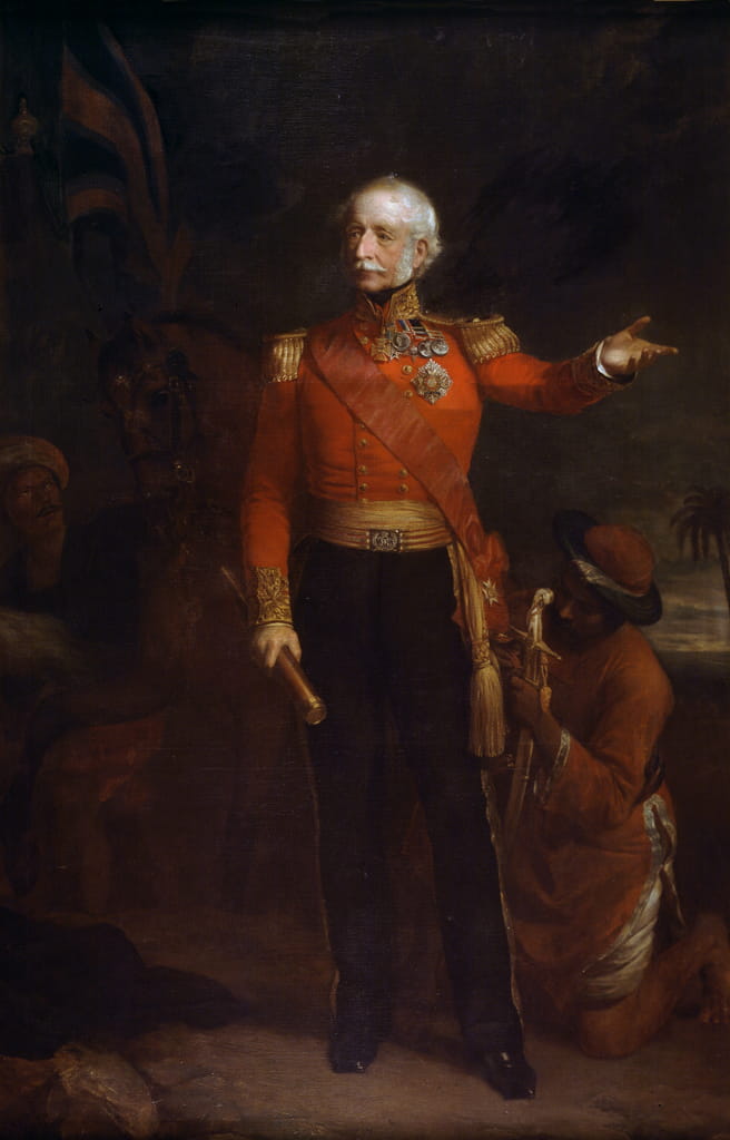 Generalleutnant Viscount Hugh Gough, Armeestab