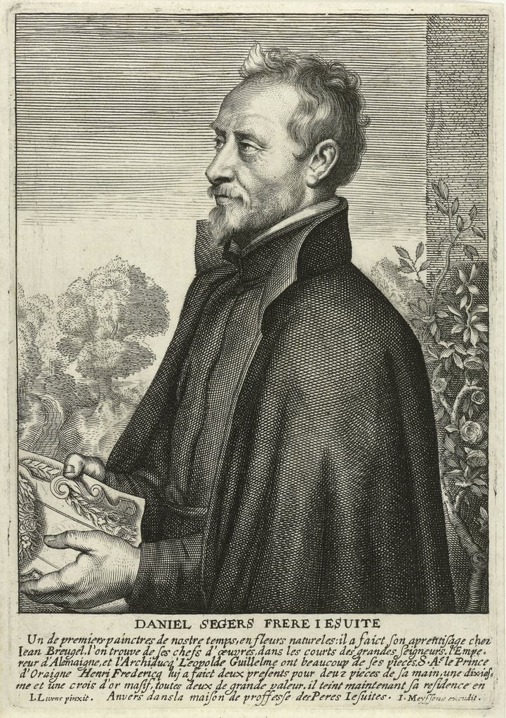 Daniel Segers (Gravur) von Jan the Elder (after) Lievens