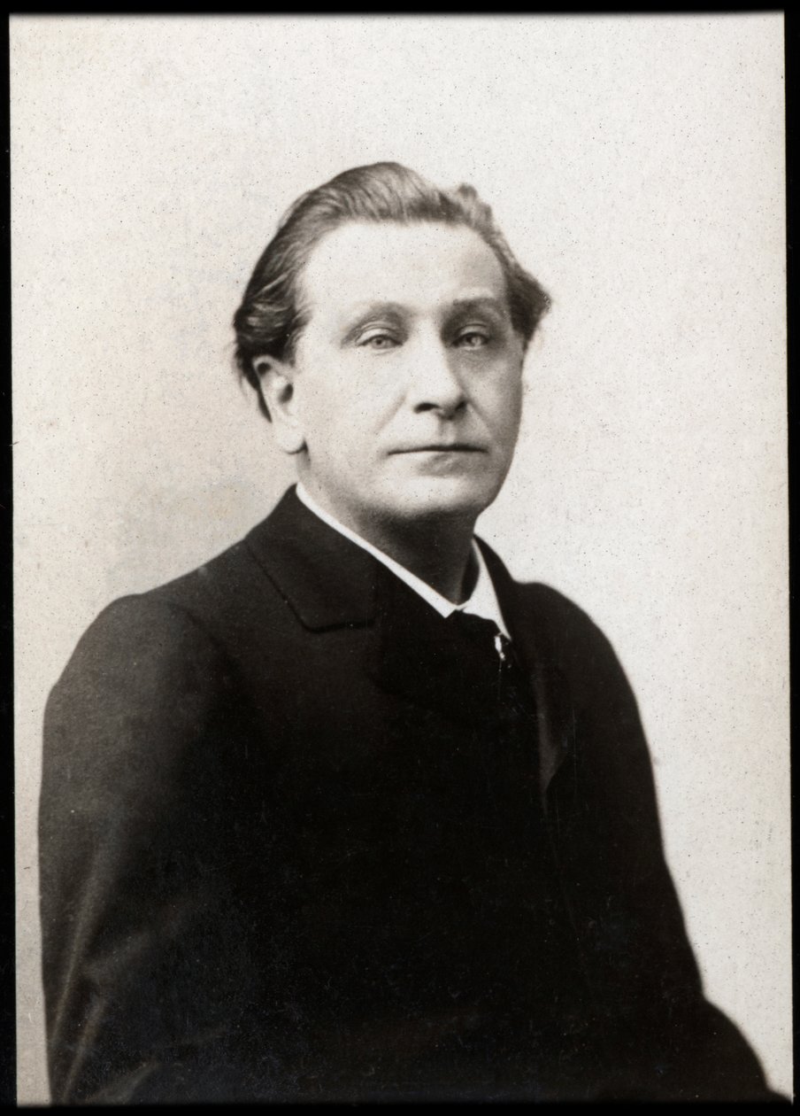 Porträt von François Coppée (1842-1908), französischer Dichter und ...