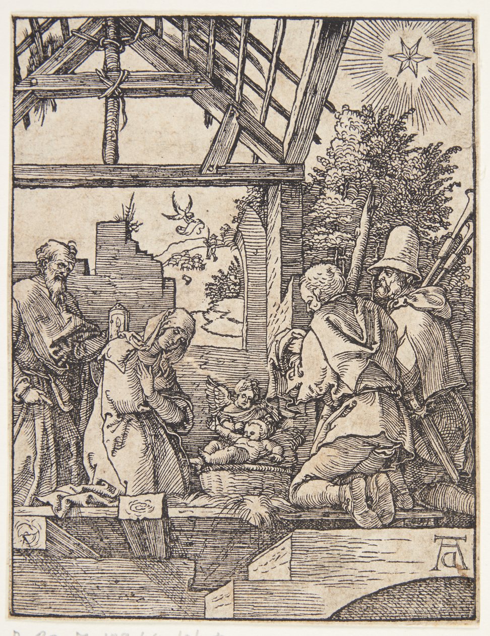 Die Geburt Christi von Albrecht Dürer: Kunstdruck kaufen