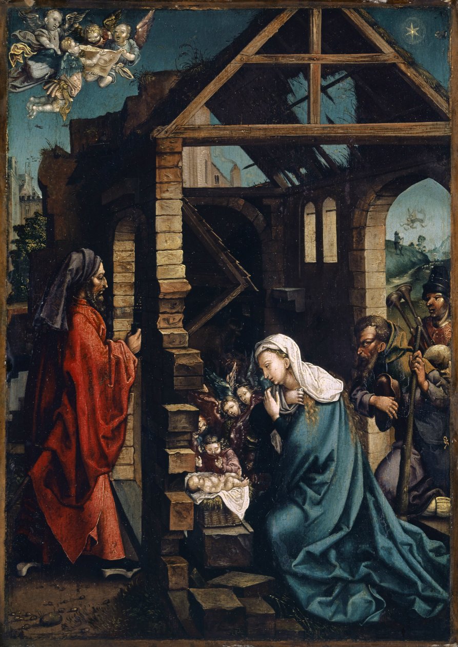 Die Geburt Christi von Albrecht Dürer: Kunstdruck kaufen