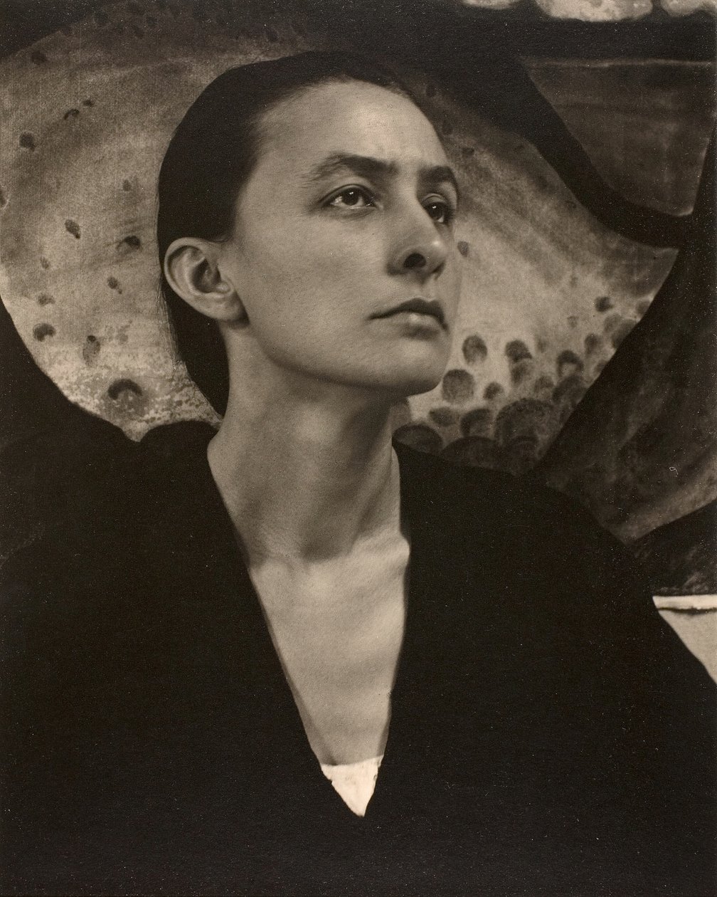 Georgia O'Keeffe, 1918 von Alfred Stieglitz: Kunstdruck