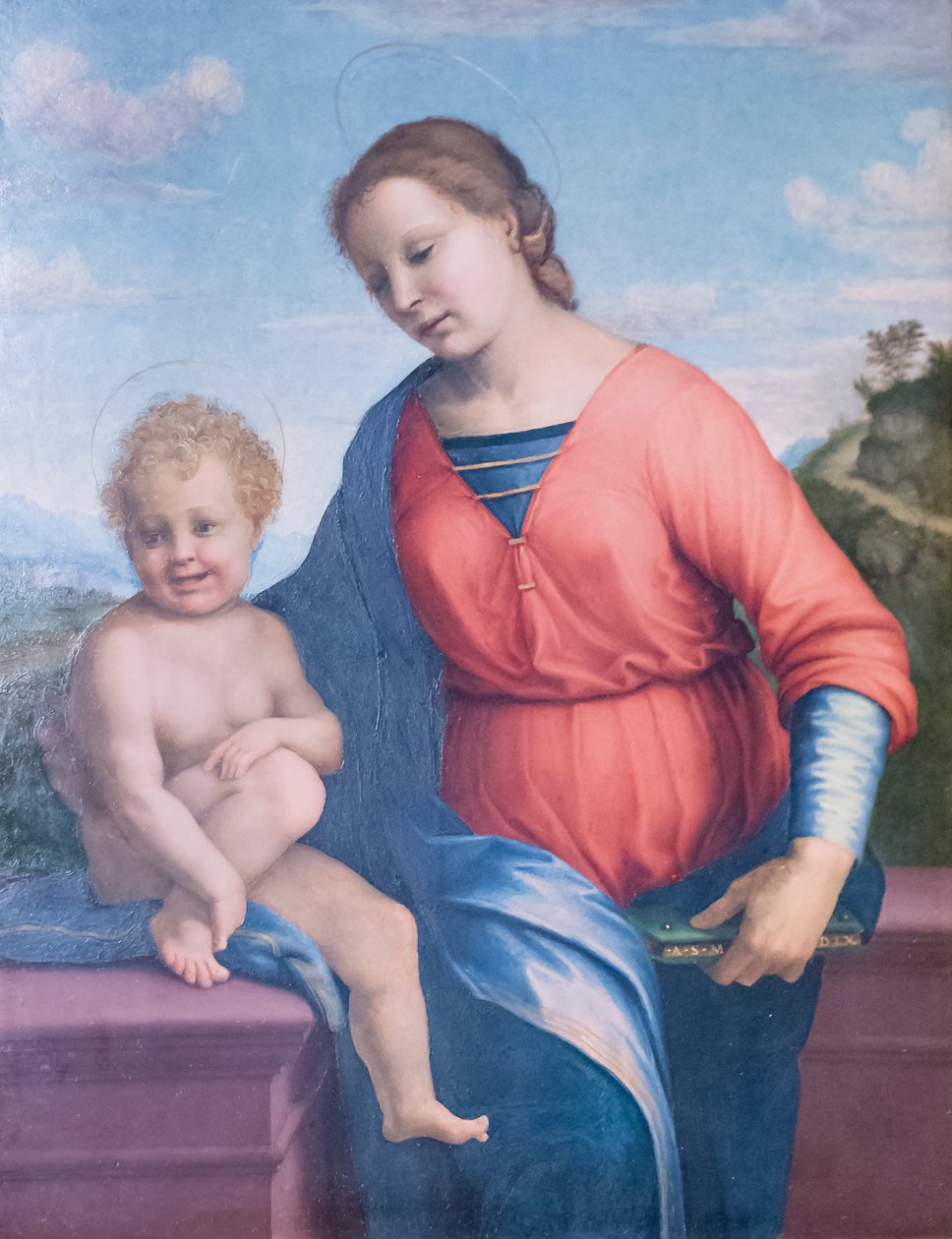 Jungfrau Maria von Andrea del Sarto: Kunstdruck kaufen