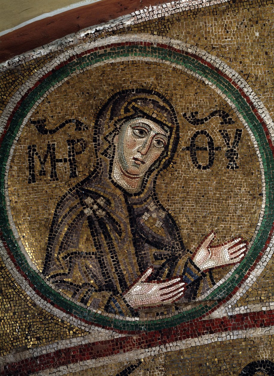 Die Jungfrau Oranta von Byzantine: hochwertiger Kunstdruck