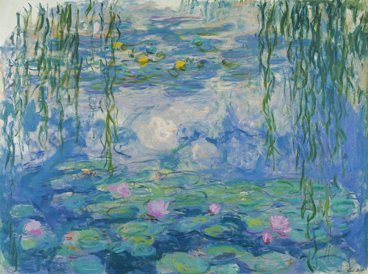 Monet Seerosen Bild