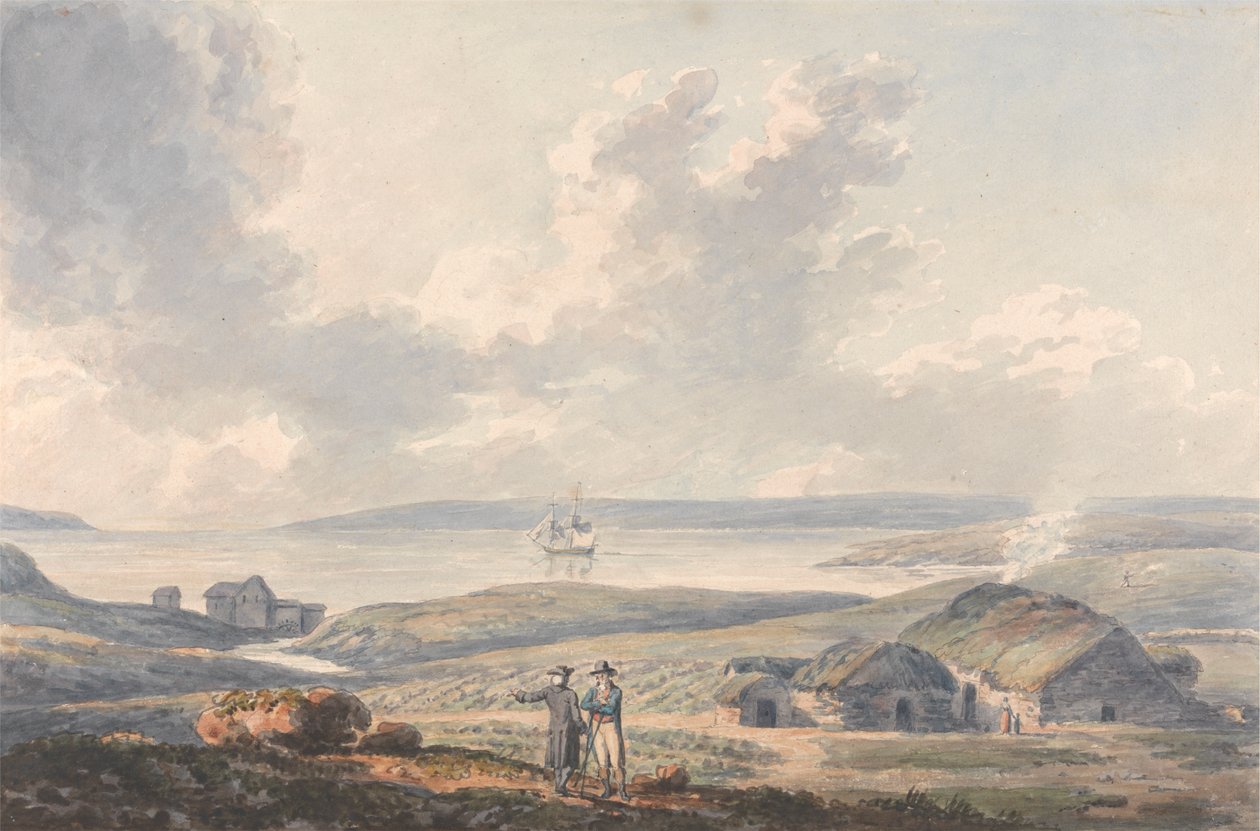 Die Insel Hoy, die Orkneys von Edward Dayes: Kunstdruck