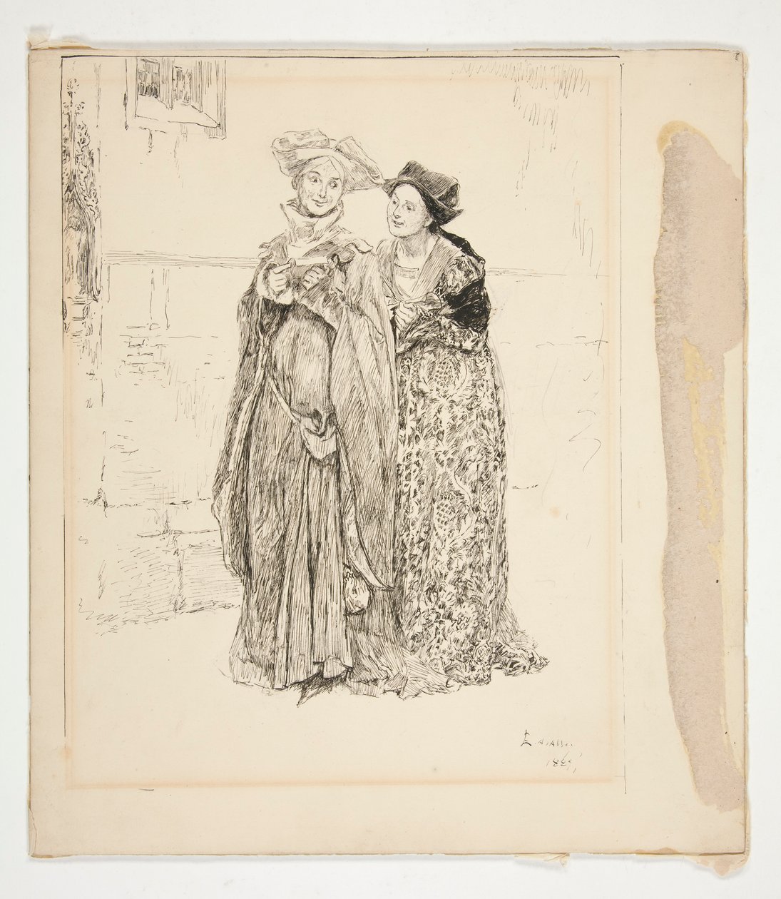 Frau Ford von Edwin Austin Abbey: hochwertiger Kunstdruck