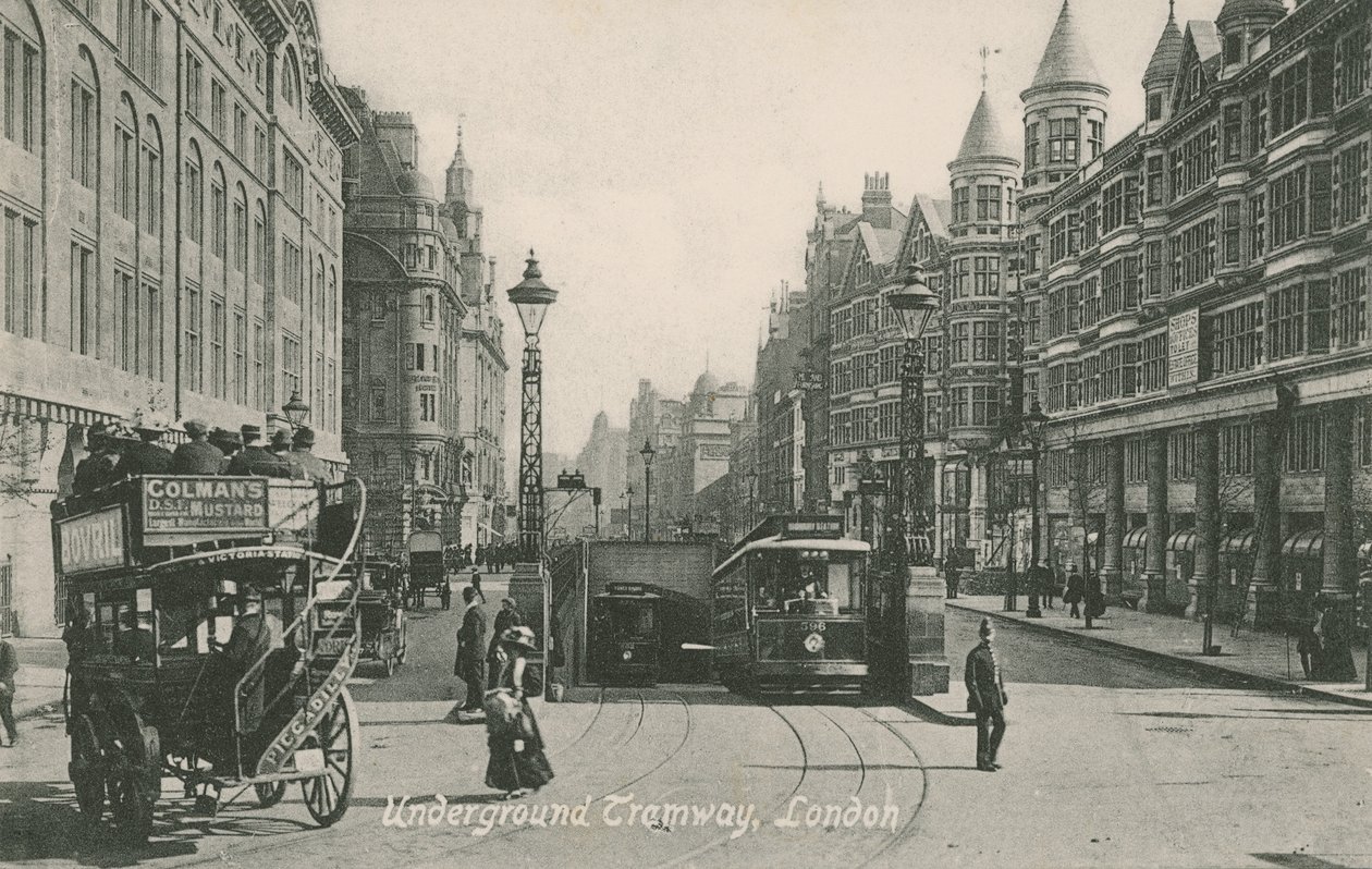 Unterirdische Straßenbahn, Southampton Row, London