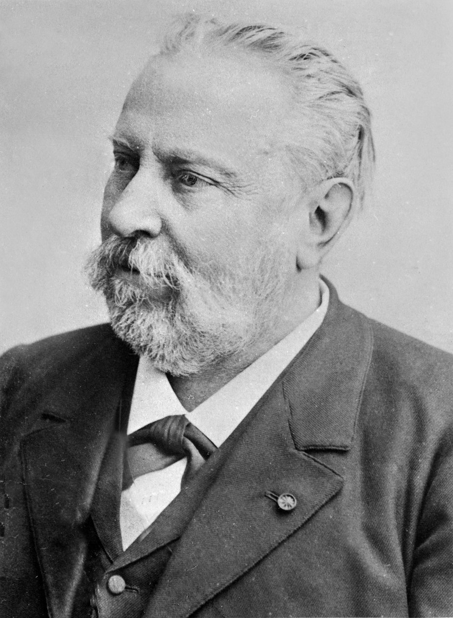 Porträt von Aimé Girard von Eugene Pirou: Kunstdruck