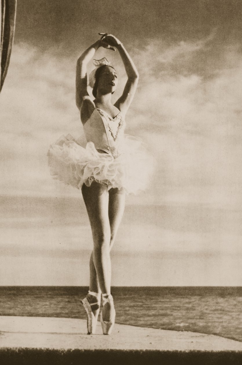 Rosella Hightower in Schwanensee, aus Grand Ballet de Monte-Carlo, 1949
