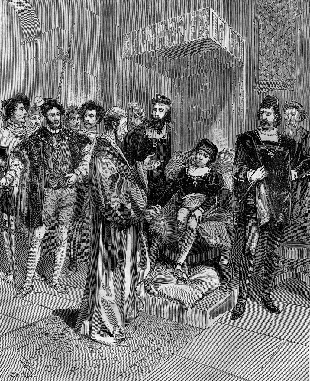 (Cardanus Hieronymus) Gerolamo Cardano (Jerome Cardan), italienischer ...
