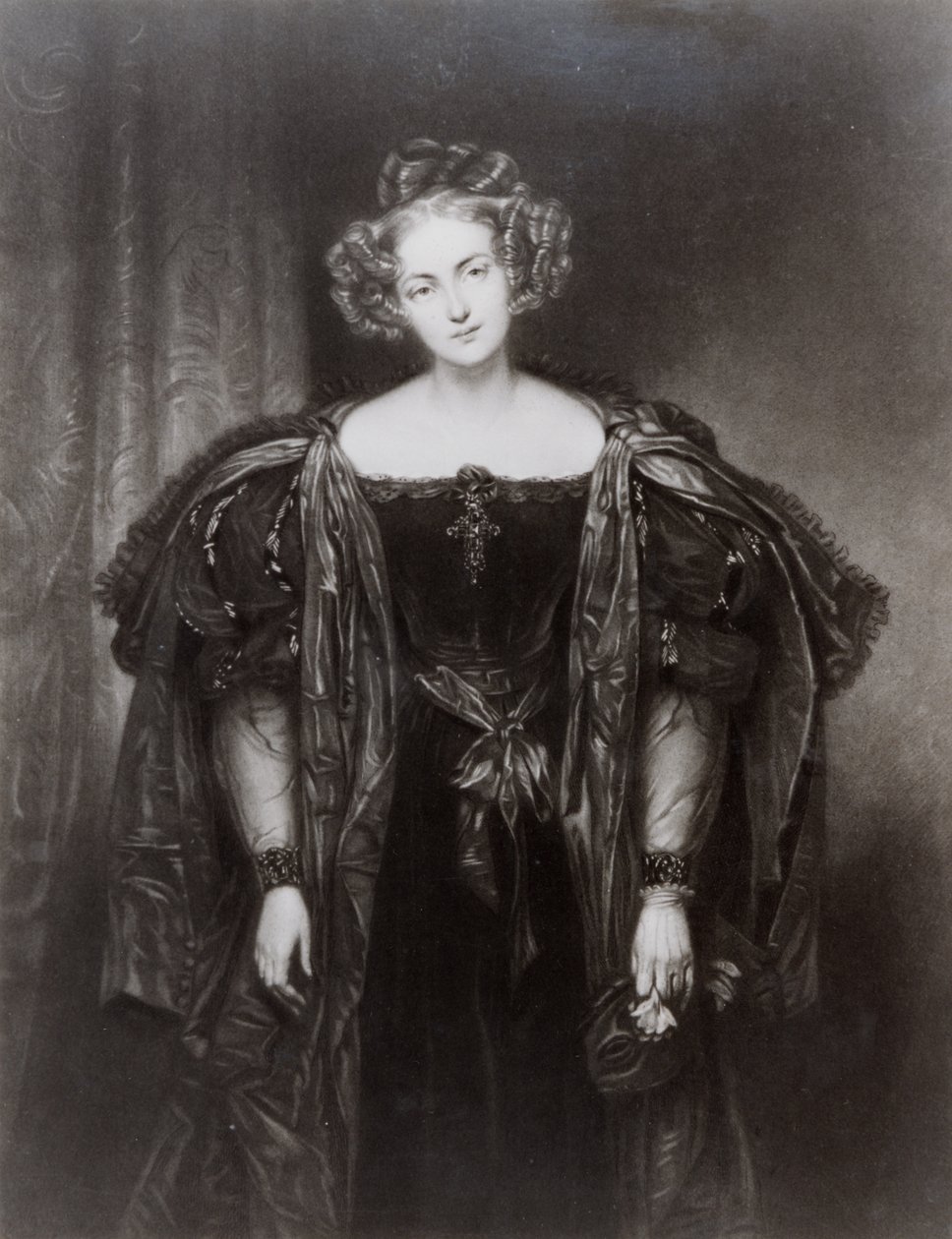 Henriette Sontag als Donna Anna in Wolfgang Amadeus Mozarts Oper Don ...