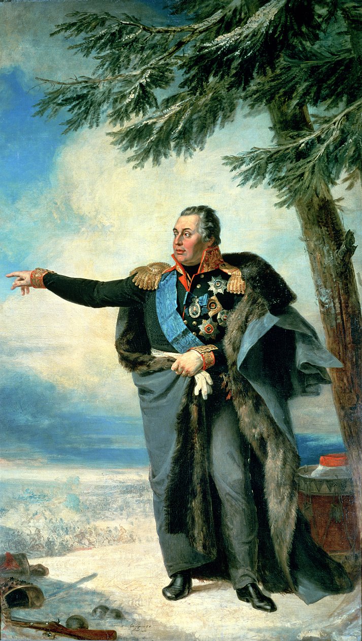 Mikhael Ilarionovich Golenichtchev Kutuzov (1745-1813) Prinz von ...