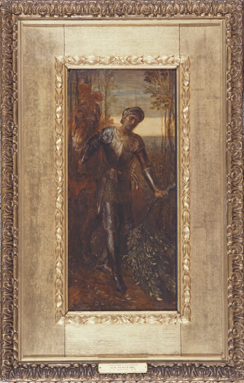 Sir Perceval von George Frederick Watts: Kunstdruck kaufen
