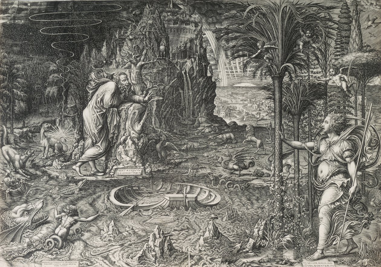 Die Allegorie des Lebens Der Traum von Raphael, 1561