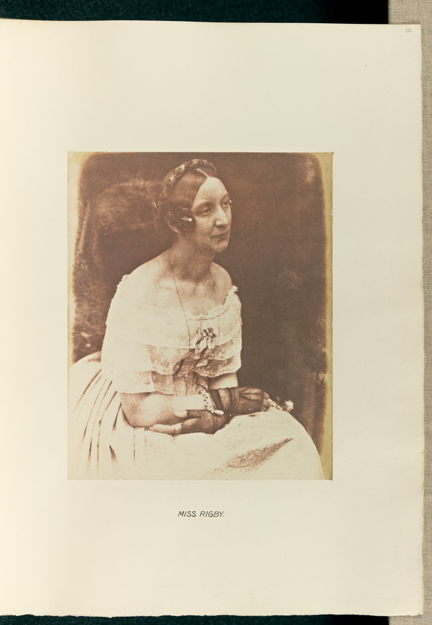 [Miss Rigby] von Hill and Adamson: hochwertiger Kunstdruck