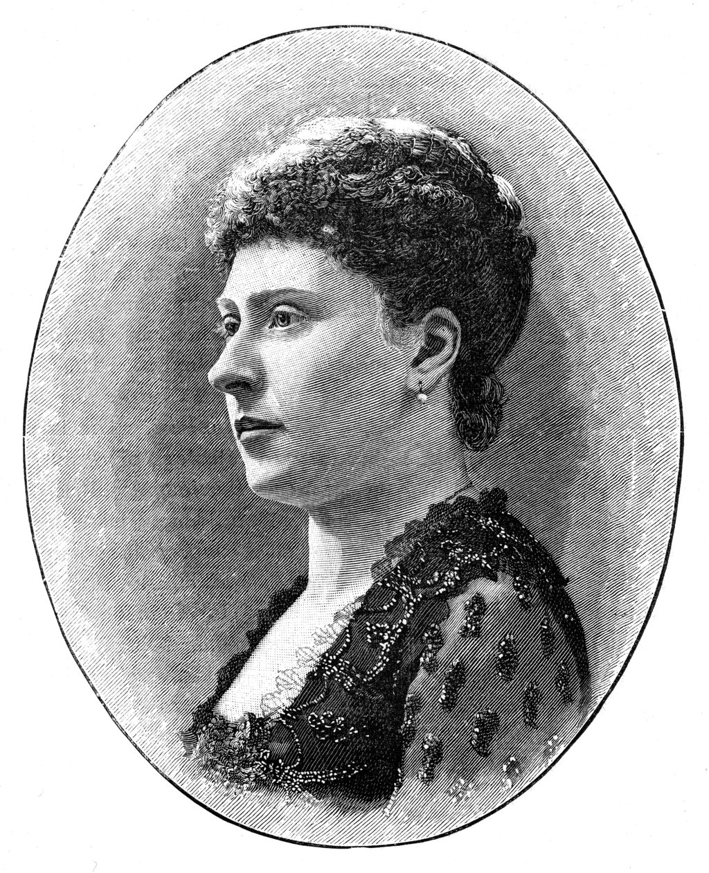 Prinzessin Beatrice, jüngste Tochter von Königin Victoria, 1900