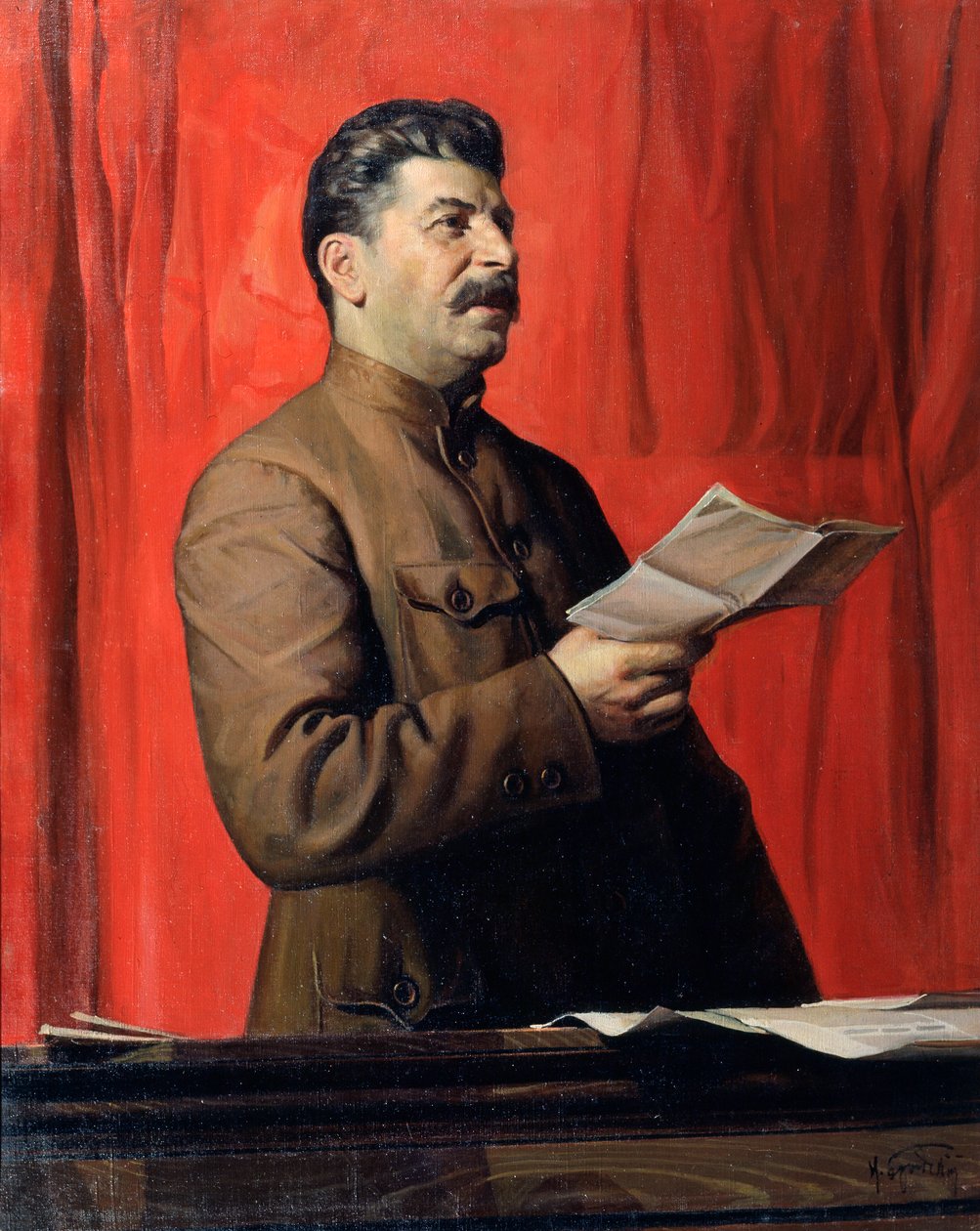 Porträt von Joseph Stalin, 1933
