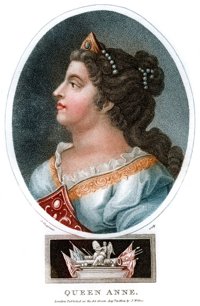 Königin Anne 1665-1714 von J. Chapman: Kunstdruck kaufen