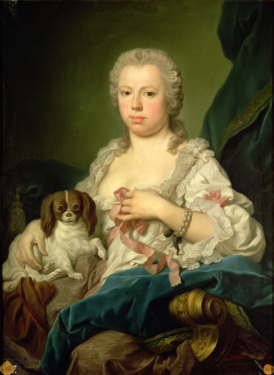 Maria-Barbara de Braganza (gest. 1758) von Jacopo Amigoni