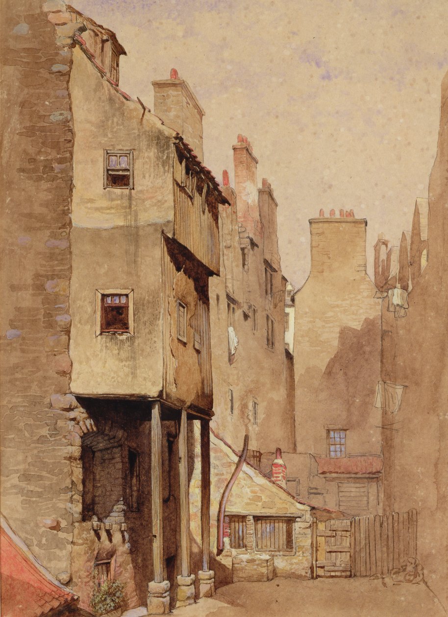 Whisky Row, Edinburgh von James Drummond: Kunstdruck kaufen