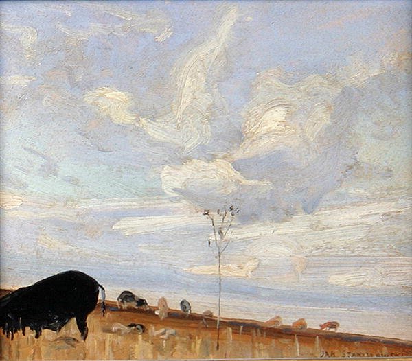 Landschaft von Jan Stanislawski: hochwertiger Kunstdruck