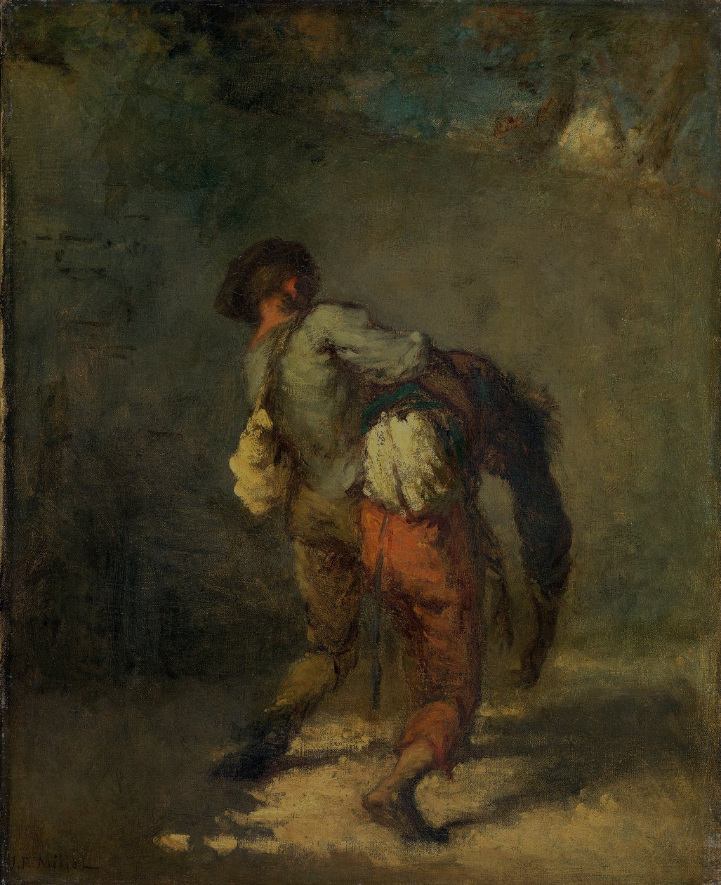 Der gute Samariter, 1846 von Jean-Francois Millet