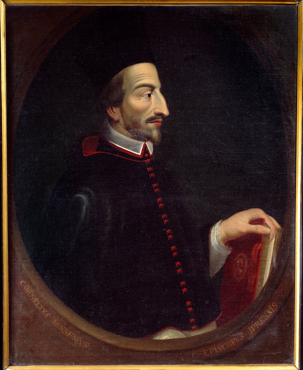 Jansenismus: Porträt von Cornelius Jansen, bekannt als Jansenius ...